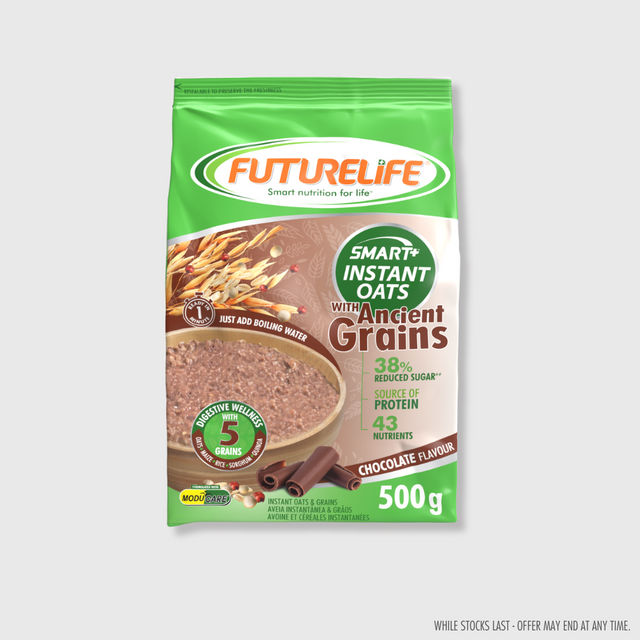 Smart Instant Oats with Ancient Grains - Chocolate / 500g - FUTURELIFE®